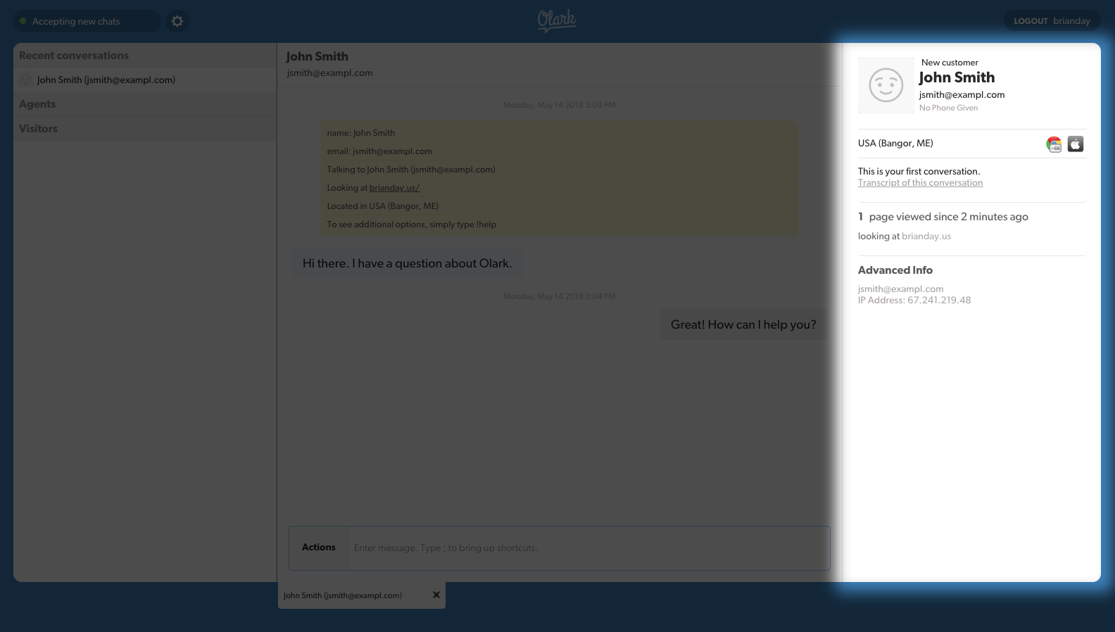 Olark: New Agent Training Guide (Olark classic)
