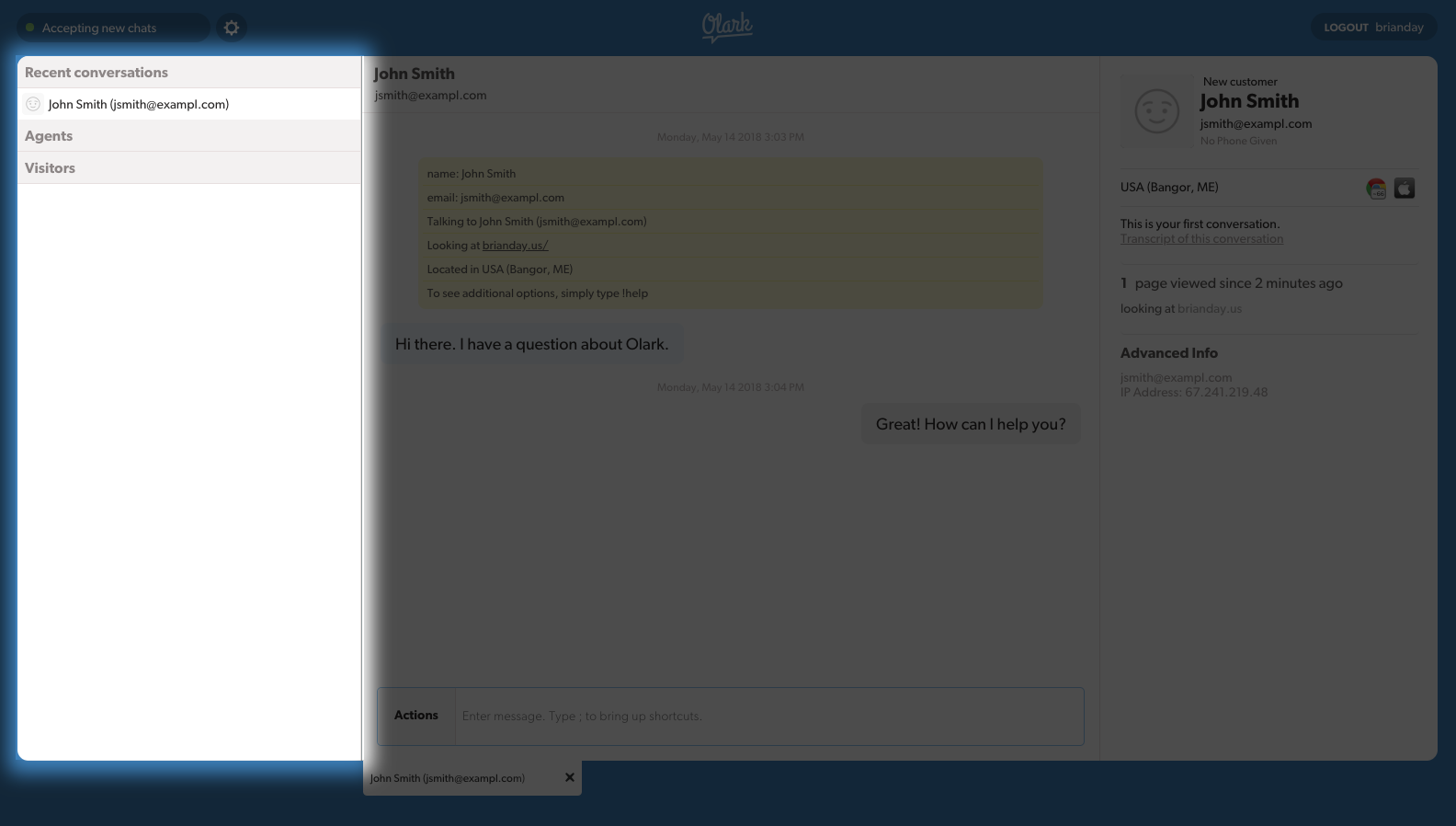 Olark: New Agent Training Guide (Olark classic)