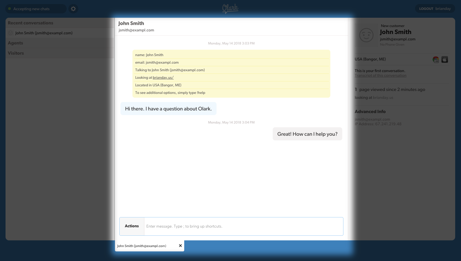 Olark: New Agent Training Guide (Olark classic)