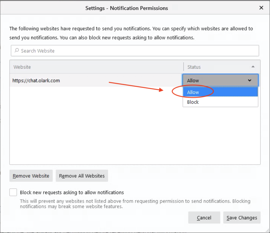 Olark: Desktop Notifications (Olark Classic)