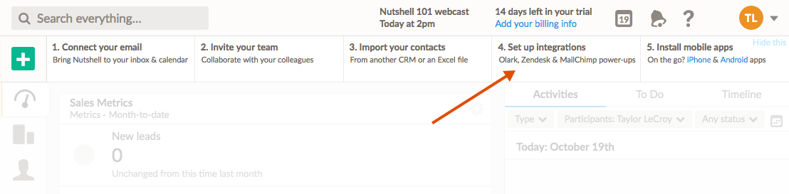 Olark: Nutshell integration guide