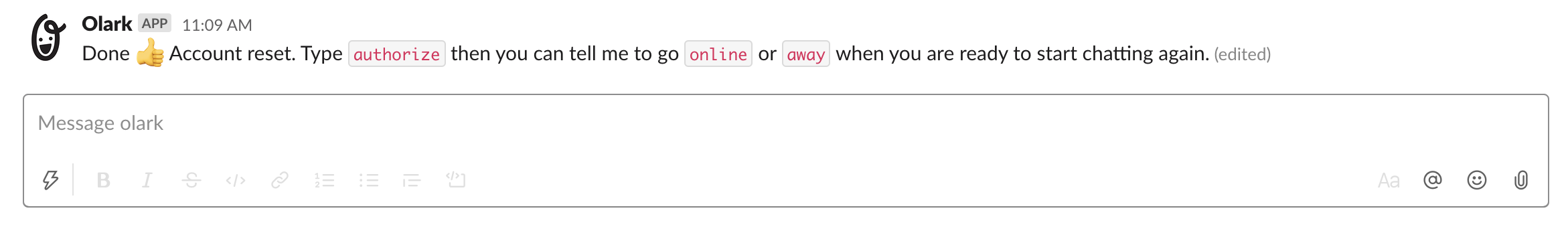 Olark: Slack Integration Guide