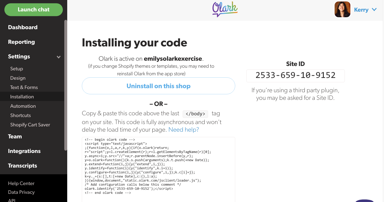 Olark: Webflow integration guide
