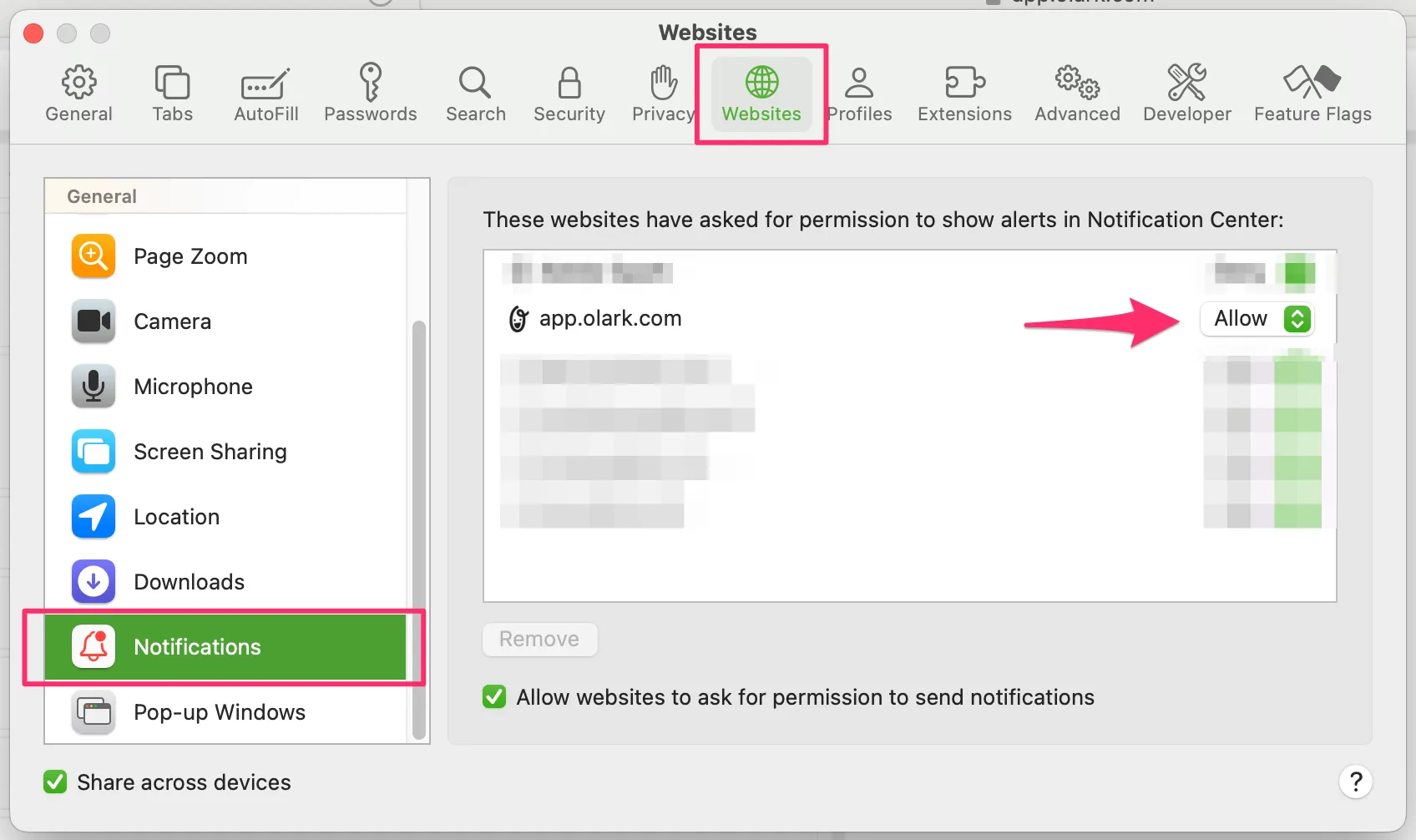Olark: Desktop Notifications