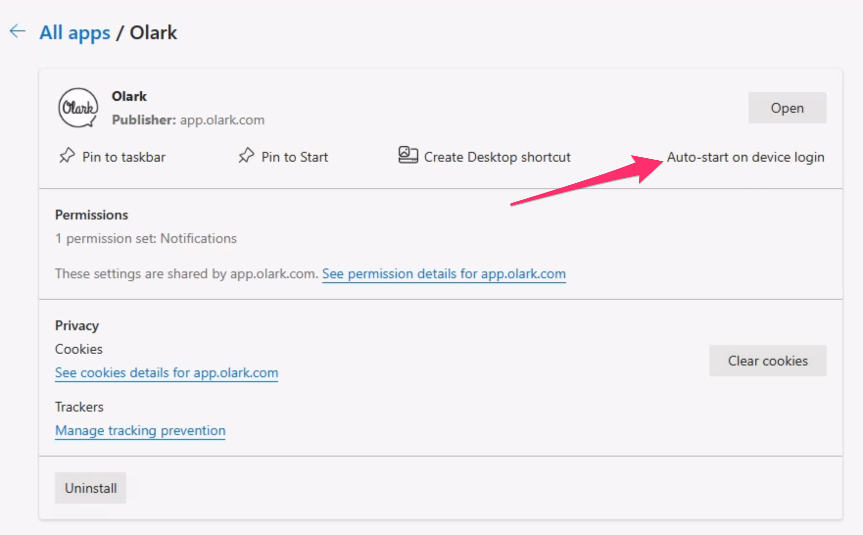 Olark: Olark Desktop App