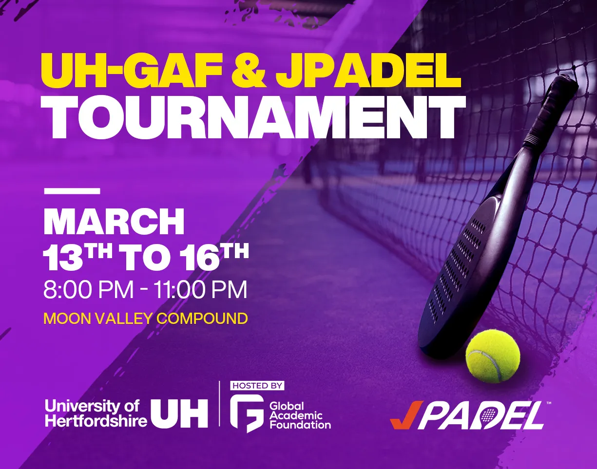 UH-GAF's First Ramadan Padel Tennis Tournament! I GAF I University of ...