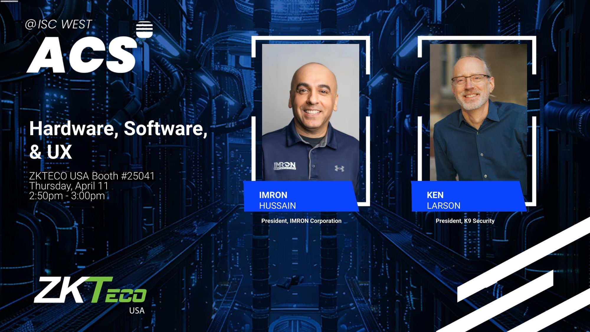 Ken Larson and Imron Hussain from IMRON speak on interoperability at ...