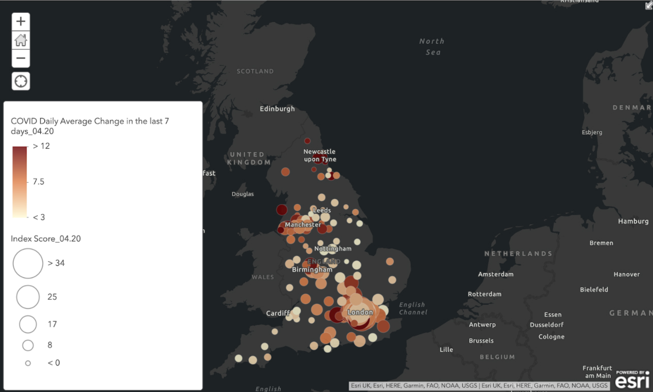 COVID-19 Homelessness Index: 21.04.20 update