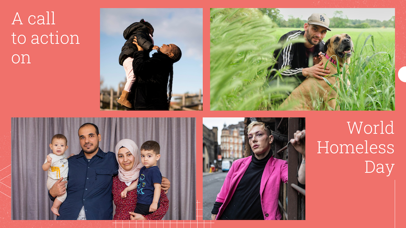 A call to action on World Homeless Day