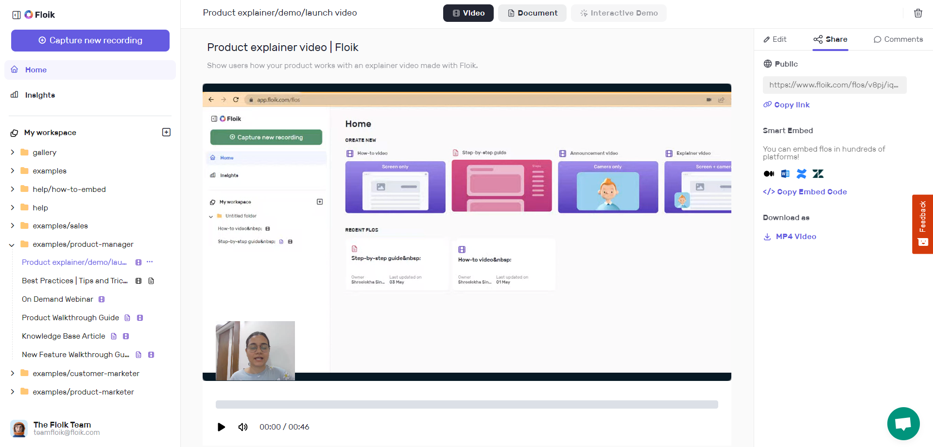 Create Product Explainer Videos Effortlessly with Floik