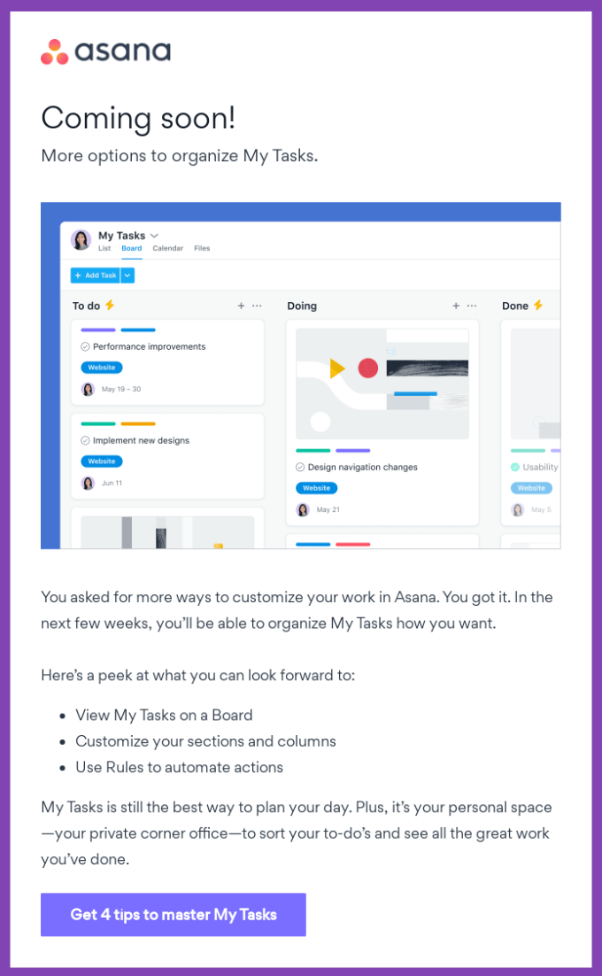Our New Feature Announcement Checklist for Successful Feature Releases