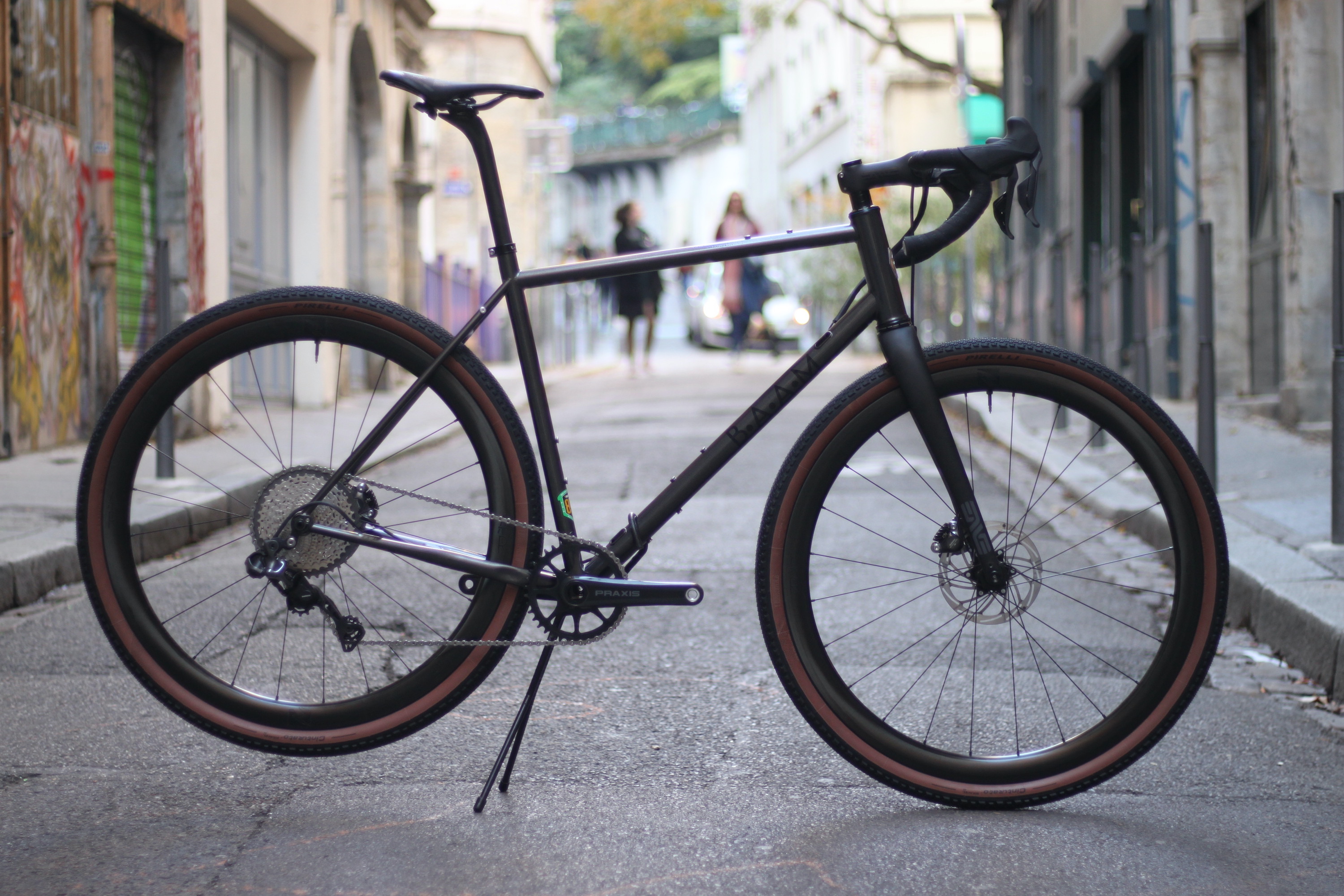 BAAM ARGH Di2, Gravel acier et roues carbone - Montage à la carte