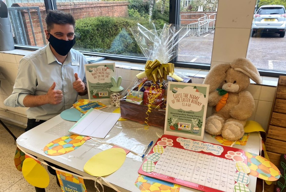 Staff and shoppers go the eggstra mile at Easter to raise money for GYC ...