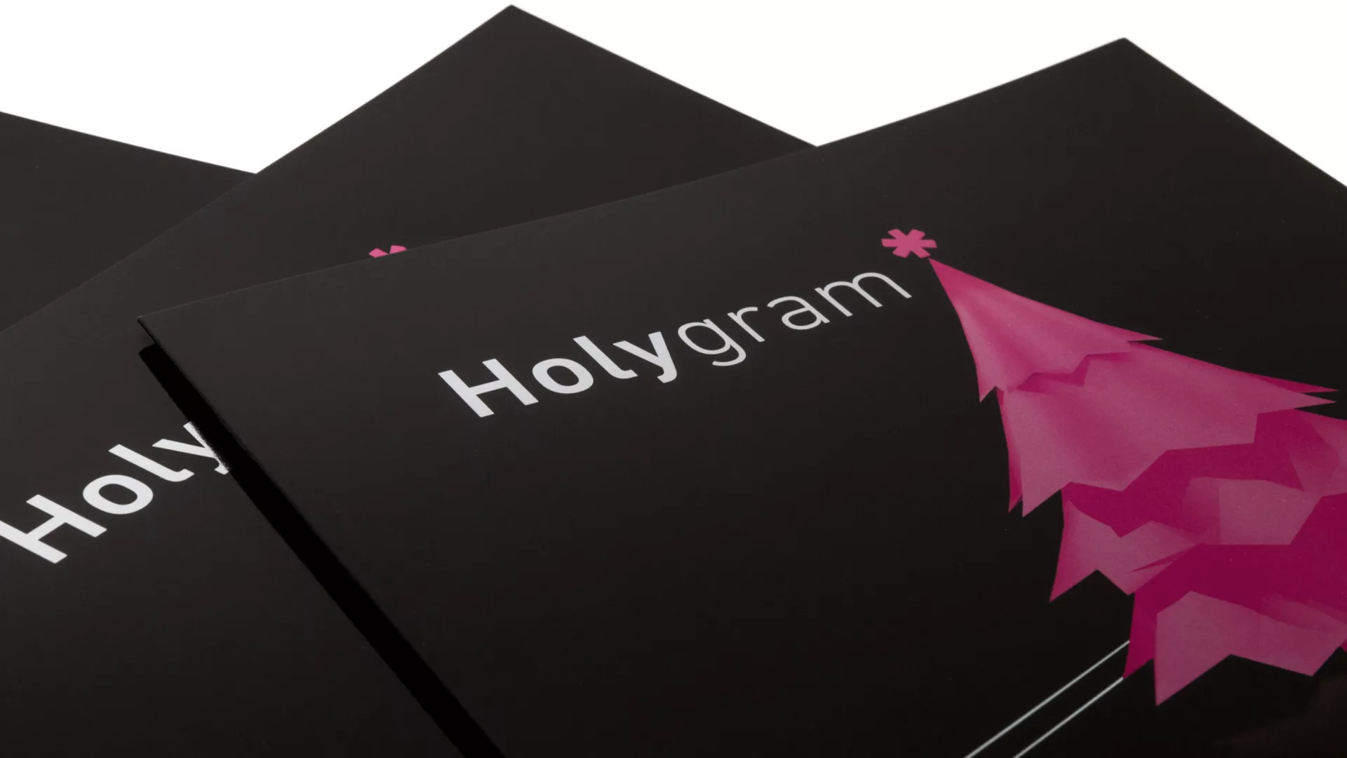 Weihnachtsmailing - Holygram – Siedepunkt Kreativagentur