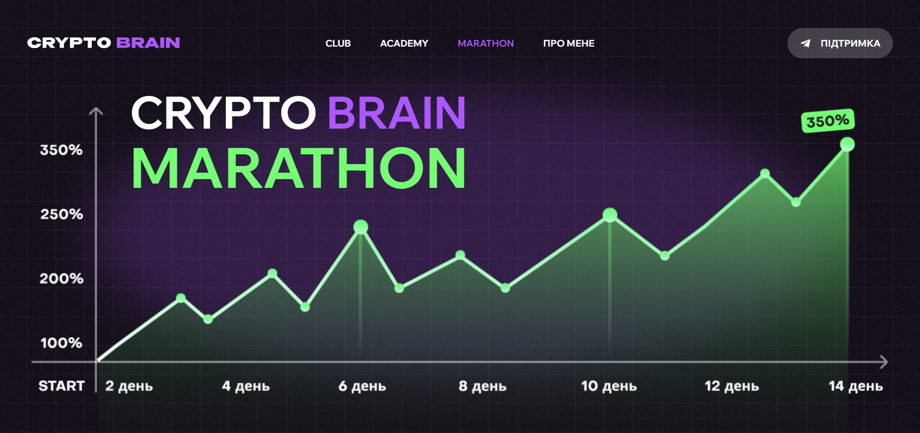 Crypto Brain Marathon