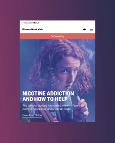 California Tobacco Control Program l Beyond