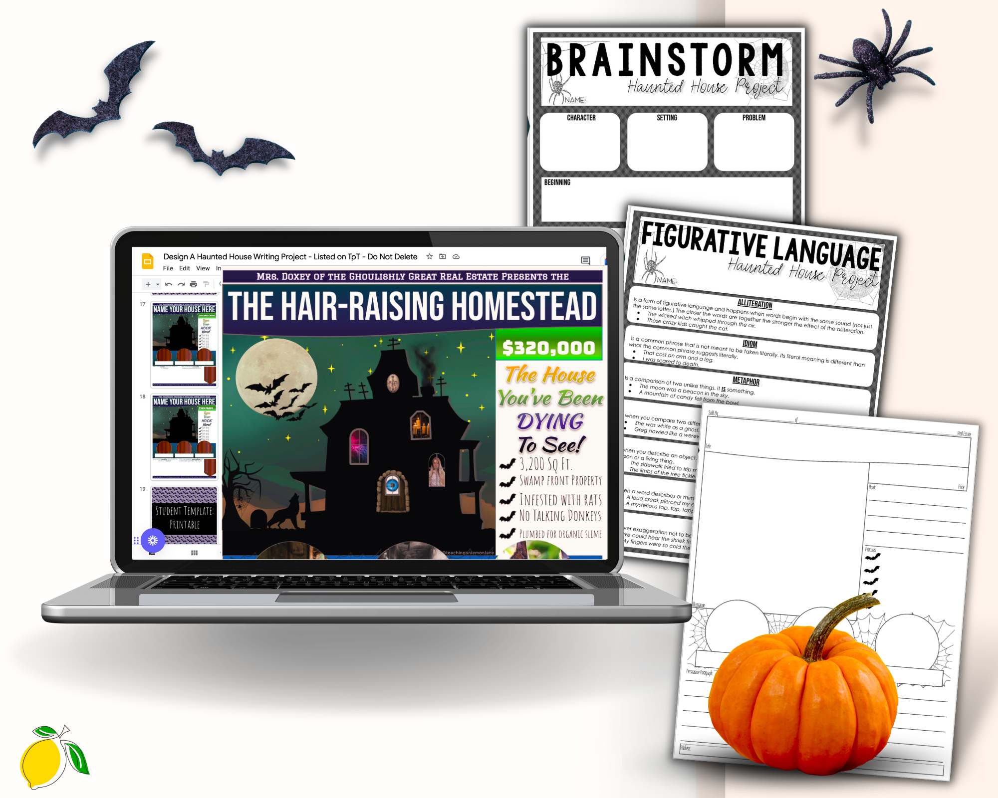 Design and Sell a Haunted House