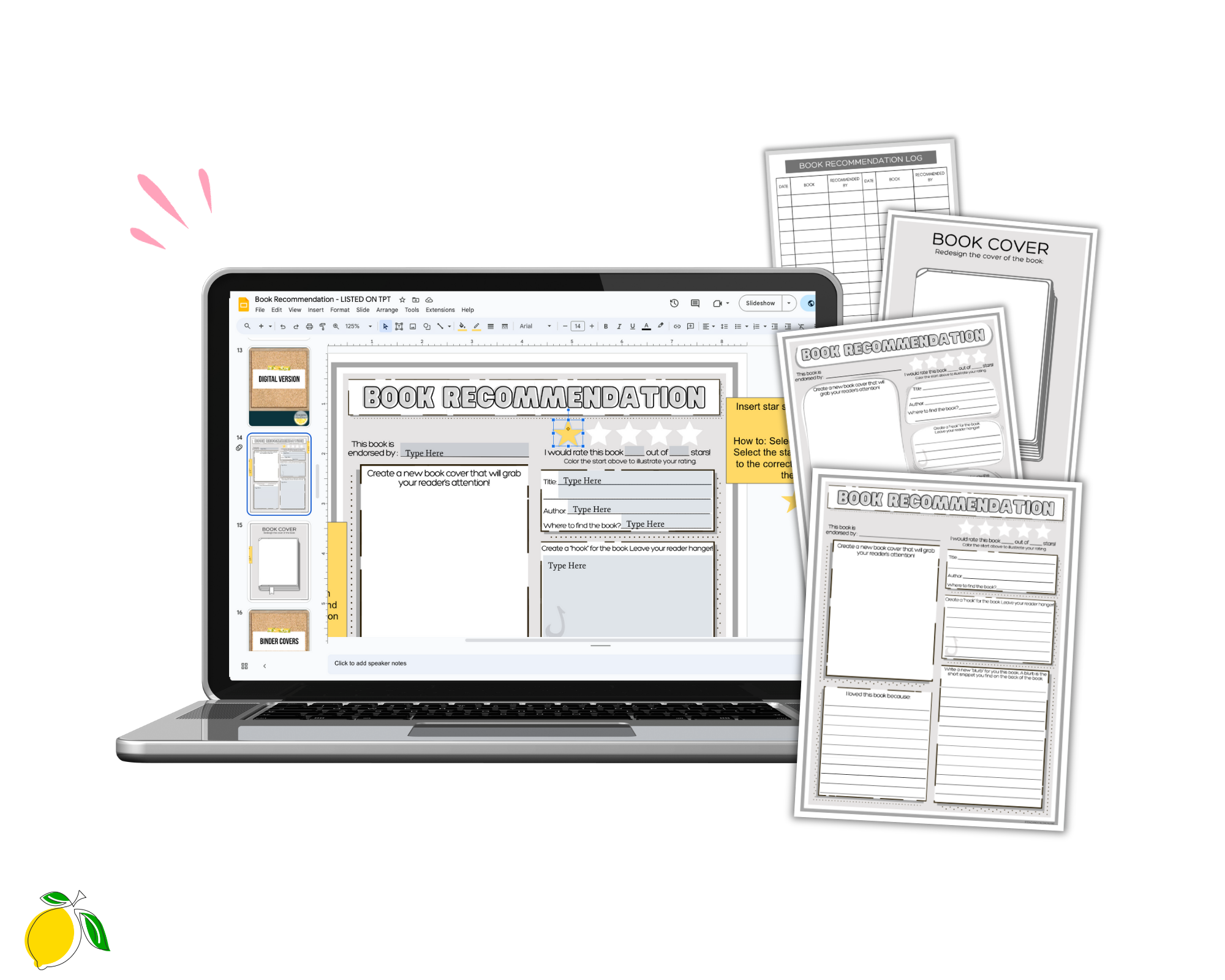 Book Recommendation Binder Project