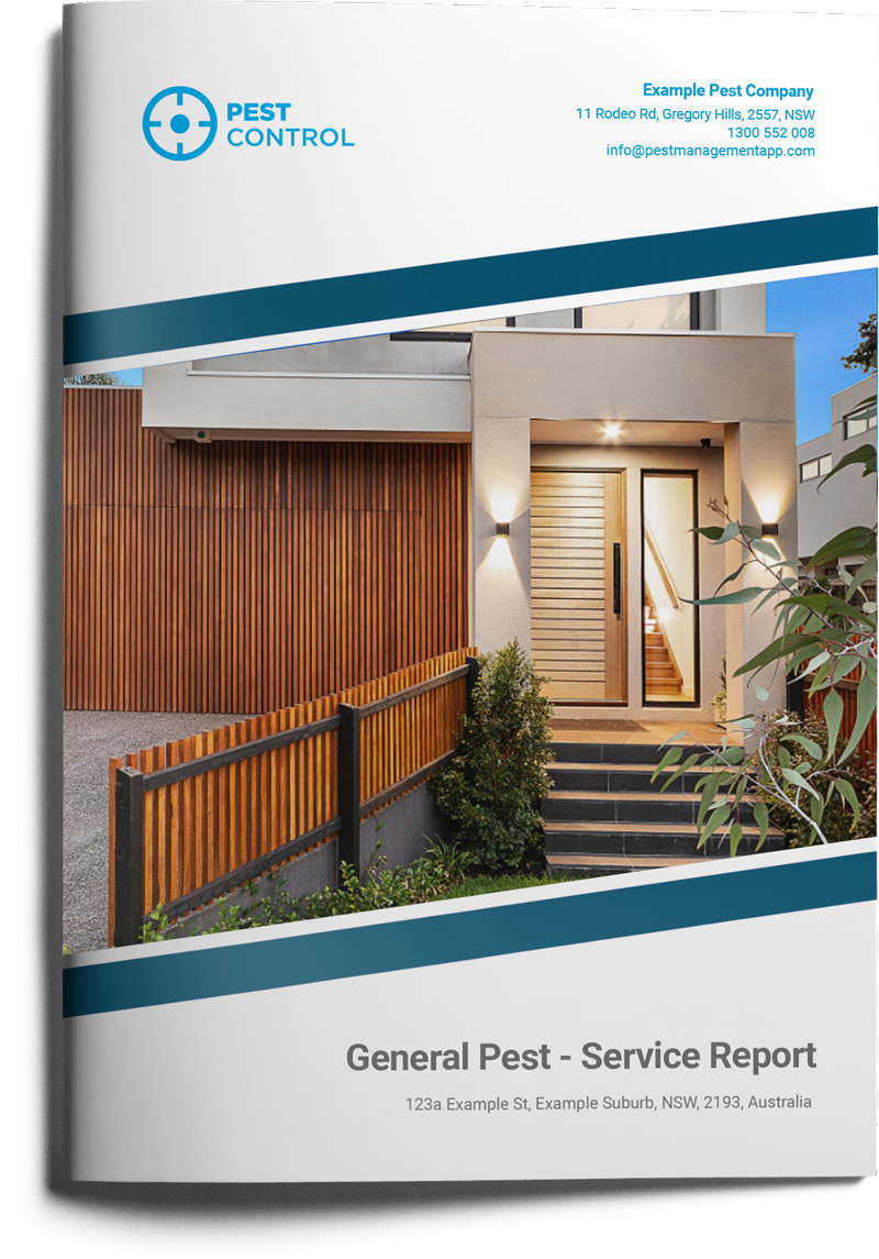 General Pest - Service Report - Pest Management App