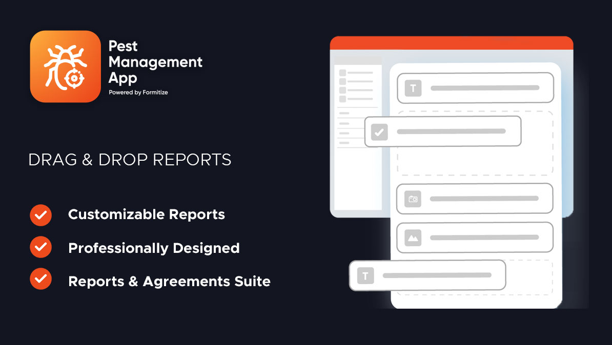 Drag & Drop Inspection Reports | Pest Management App