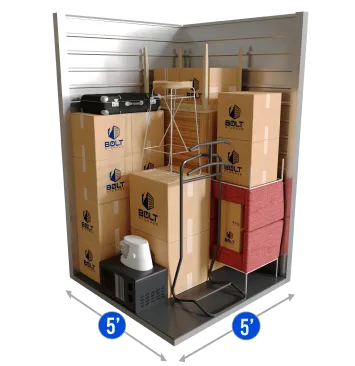Sizing Guide - Bolt Storage Affordable Self Storage Units