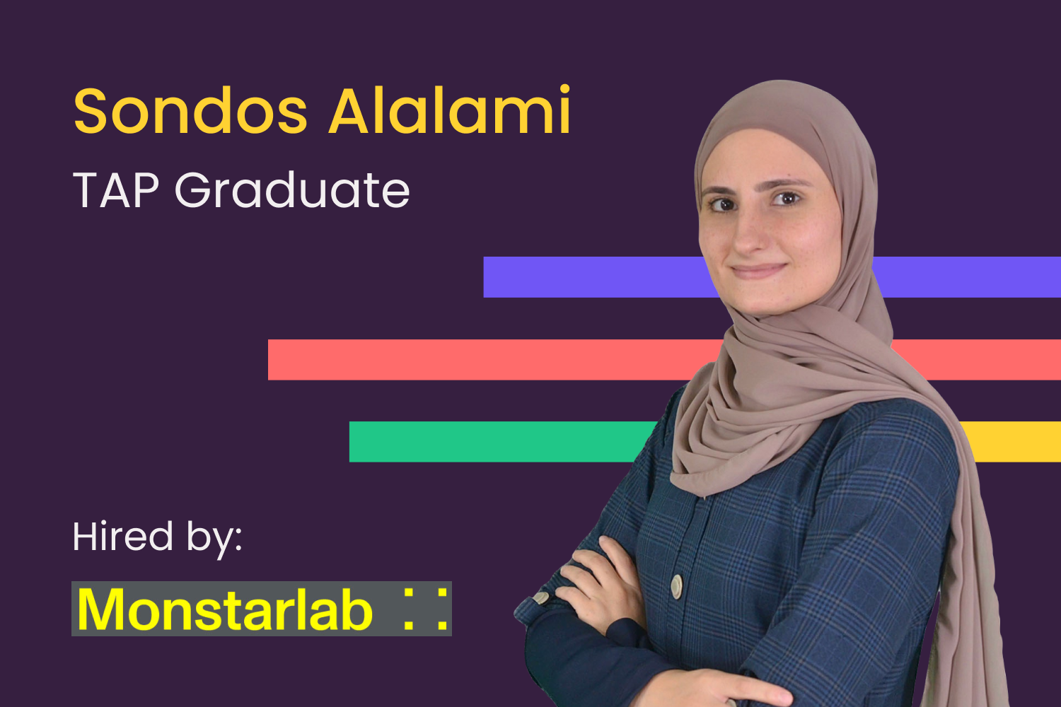 Hired! Sondos Alalami | TAP Story | TAP