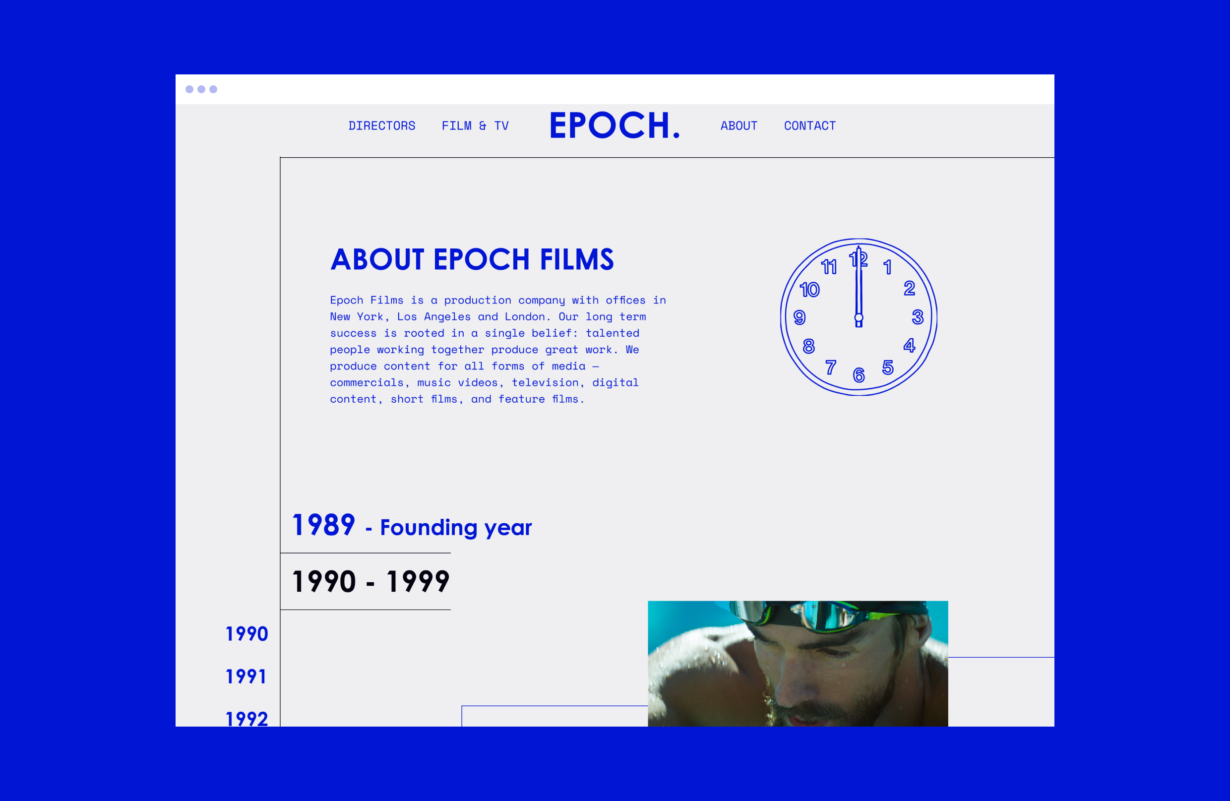 Work | Epoch