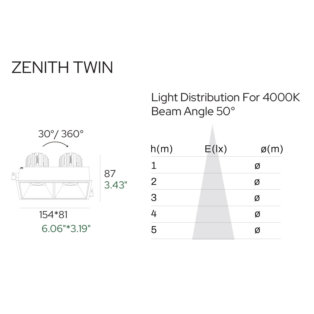 Zenith Twin | Lit Lightings Singapore | Premier Destination For ...
