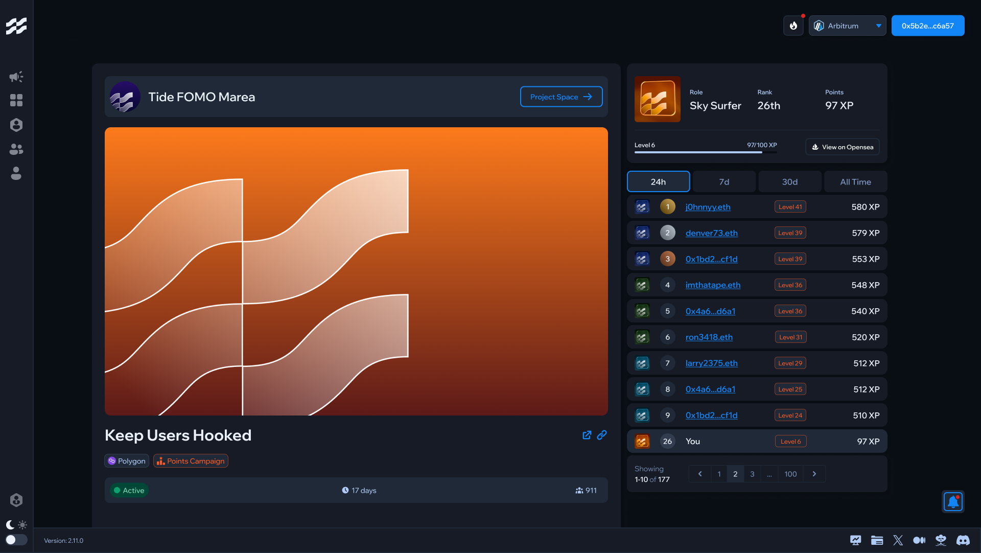 Tide | Web3 Marketing and analytics - Tide Protocol