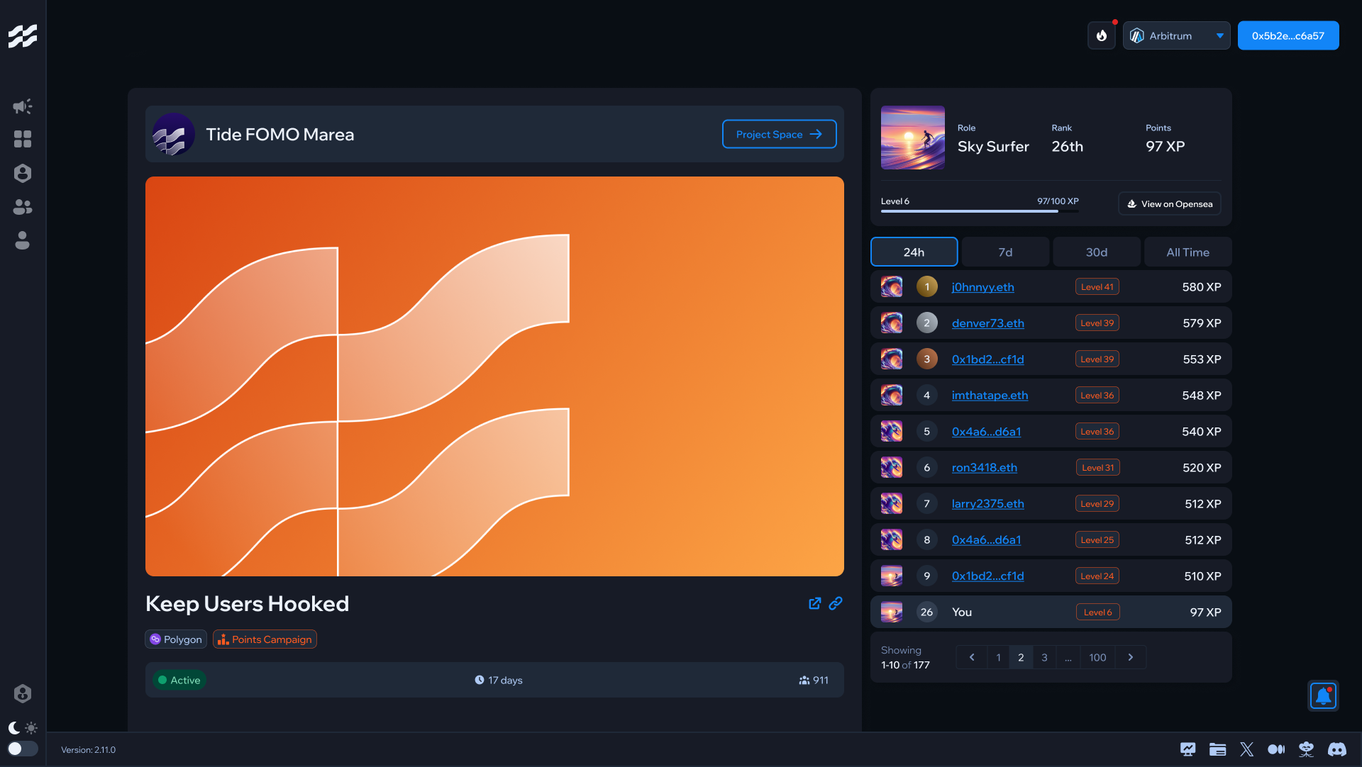 Tide | Web3 Marketing and analytics - Tide Protocol