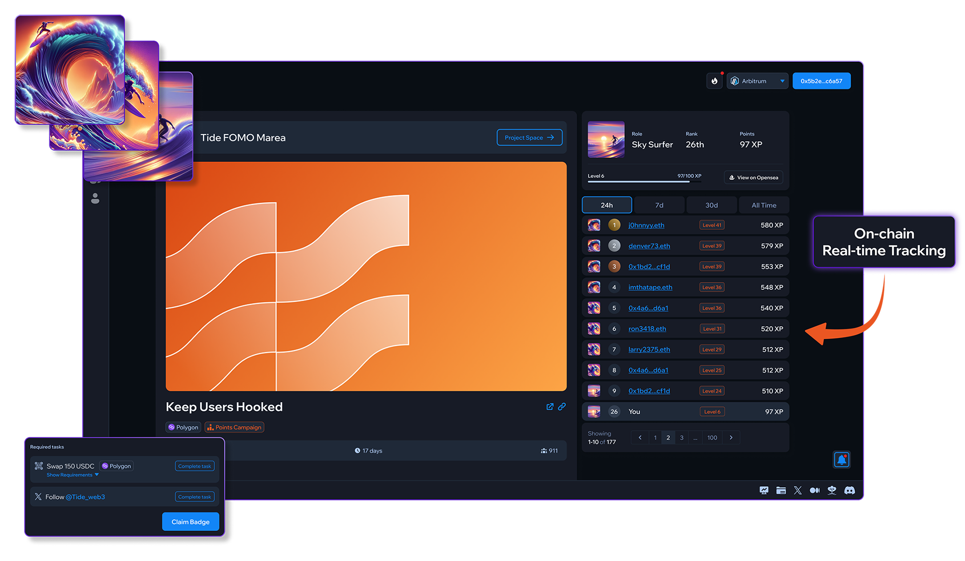 Tide | Web3 Marketing and analytics - Tide Protocol