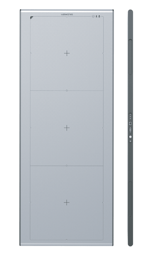 Long Format Flat Panel Detector