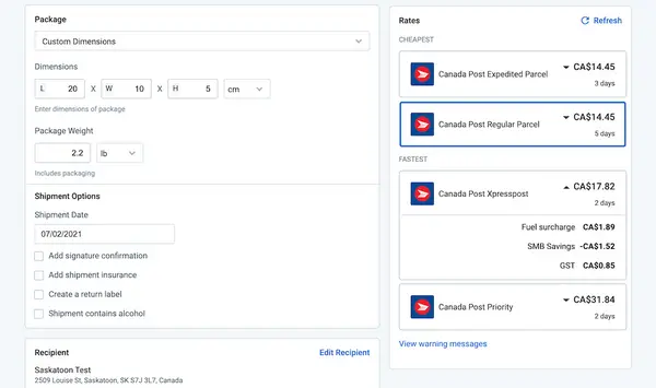Shippo Partners with Canada Post to Simplify the E-Commerce Shipping ...