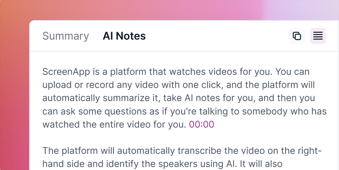 ScreenApp - AI Notetaker, Transcription, Summarizer and Recorder for ...