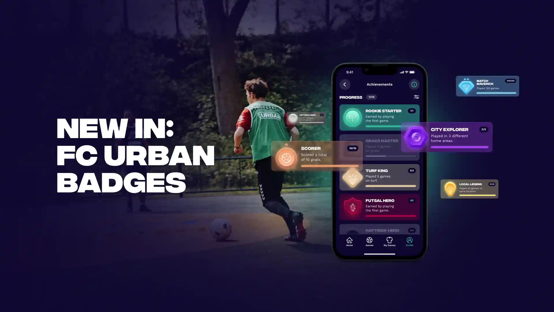 Elevate Your Game with FC Urban's New Player Badges! ⚽💫