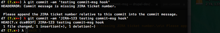 Gatekeeping your code using git hooks
