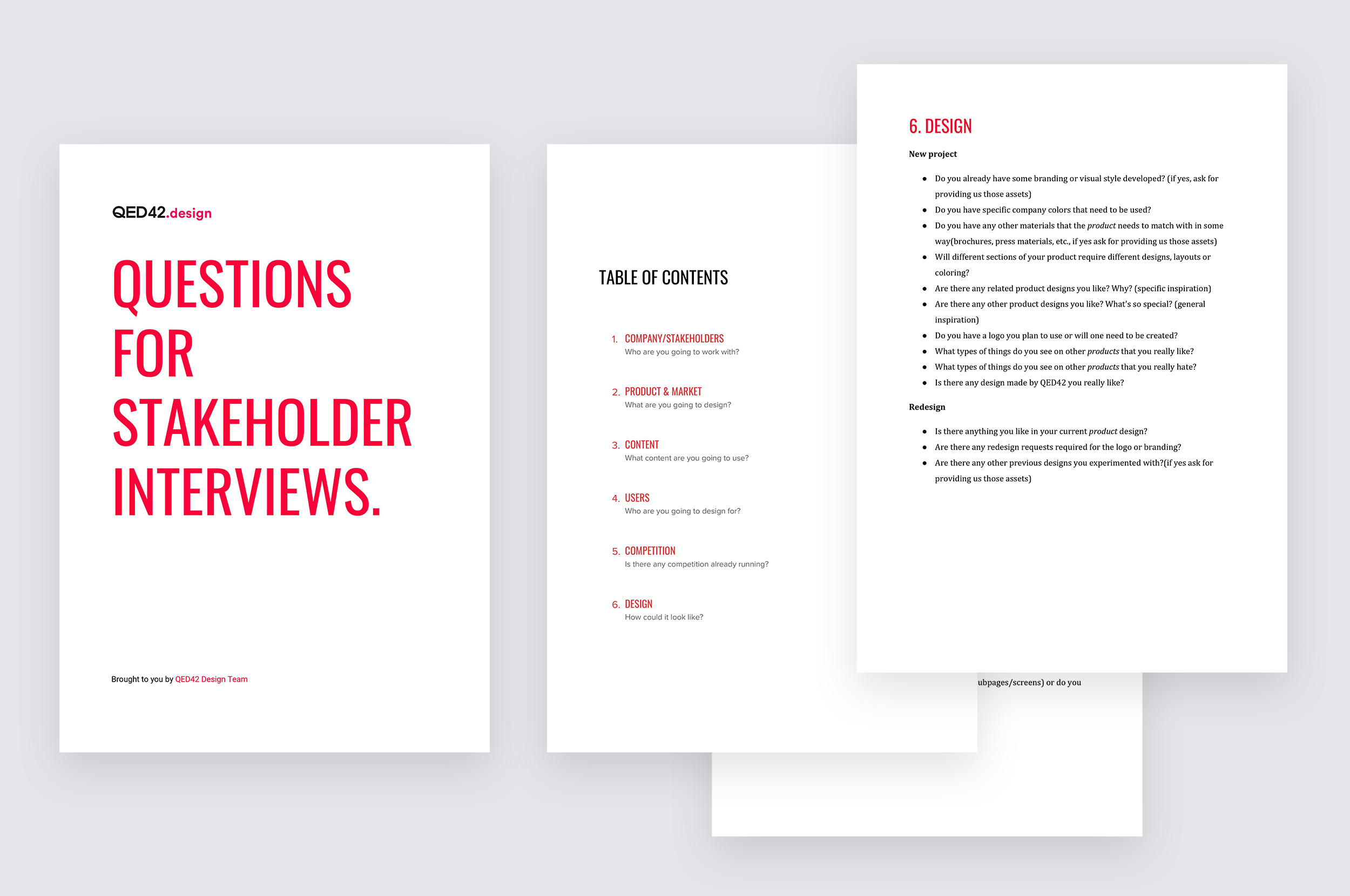 The Process of Redesign—Part 1