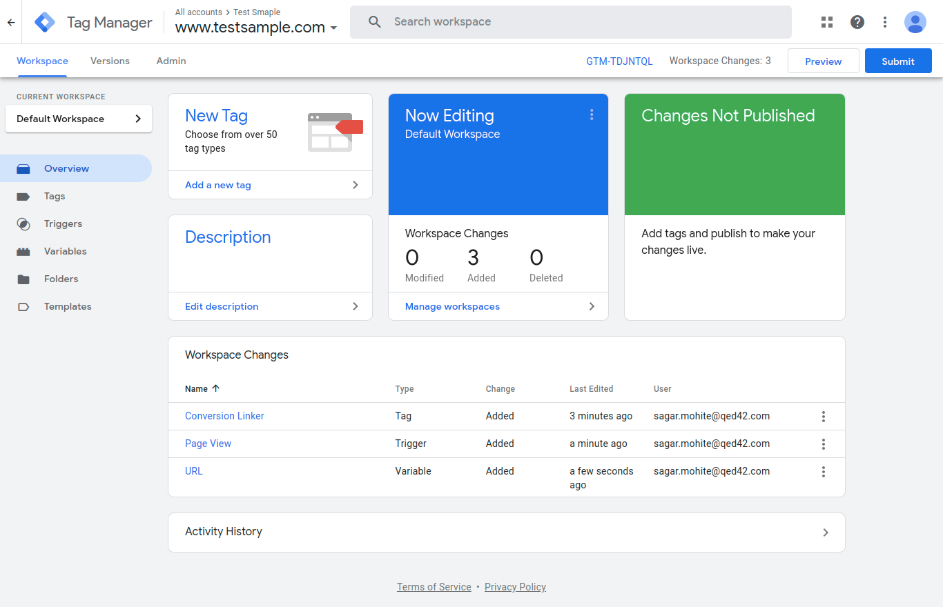 Introduction to Google Tag Manager (GTM)