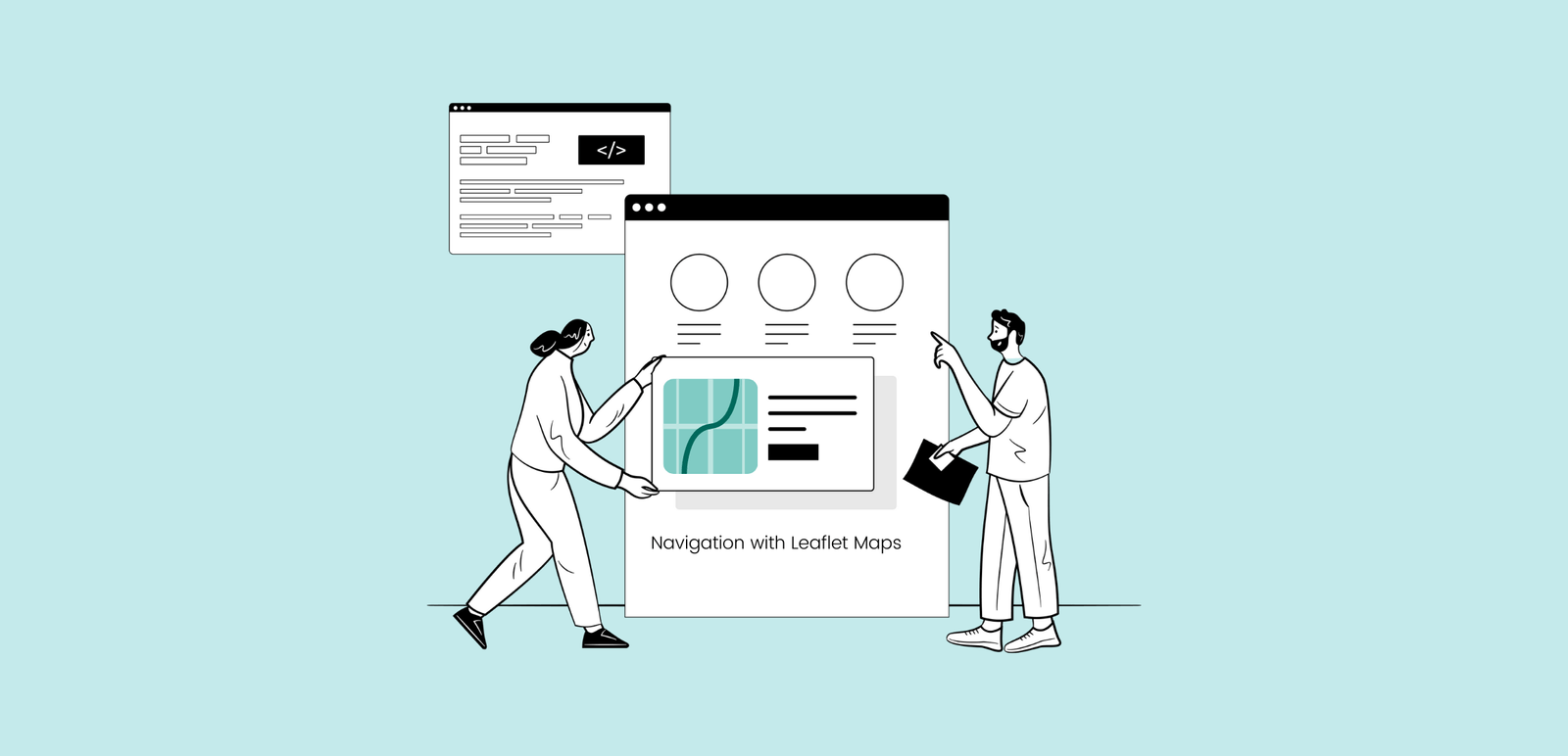 Navigation with Leaflet Maps