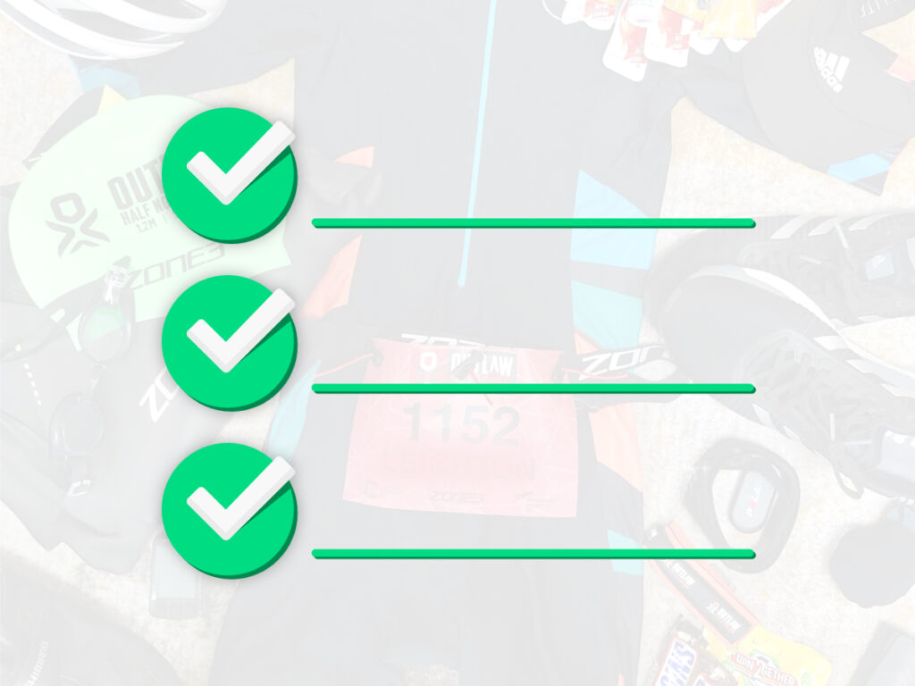 The Ultimate Triathlon Race Day Checklist | MOTTIV
