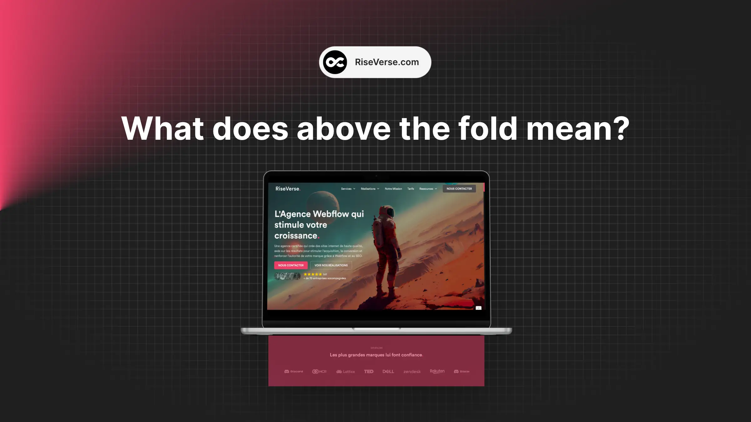 Above the Fold: Decoding Web Design Jargon Explained [2023] | RiseVerse