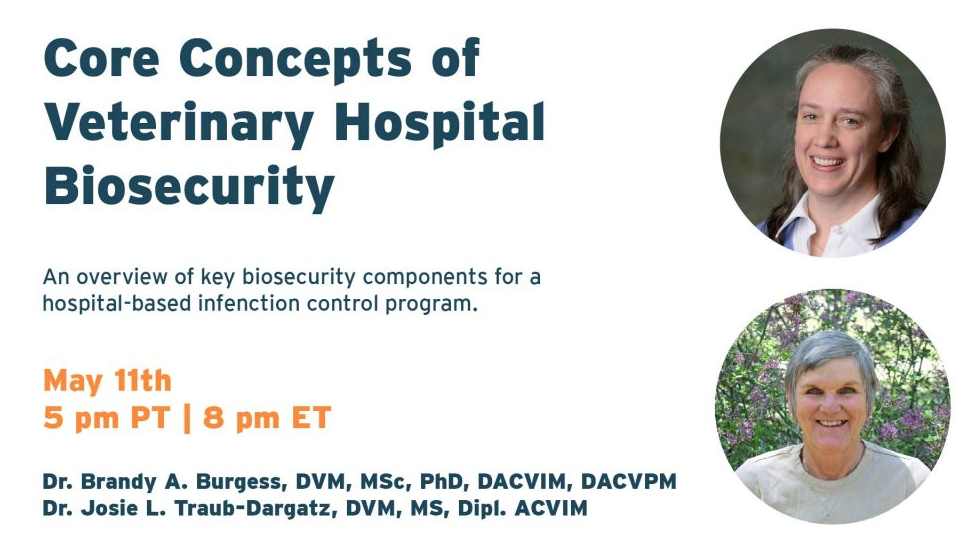 Core Concepts of Veterinary Hospital Biosecurity