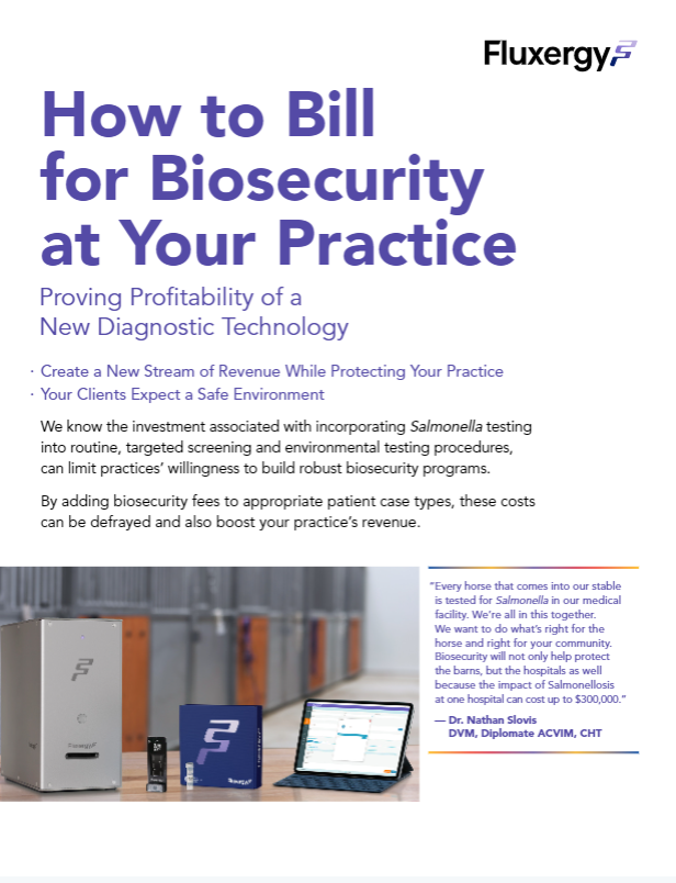 Equine Biosecurity Revenue Flyer