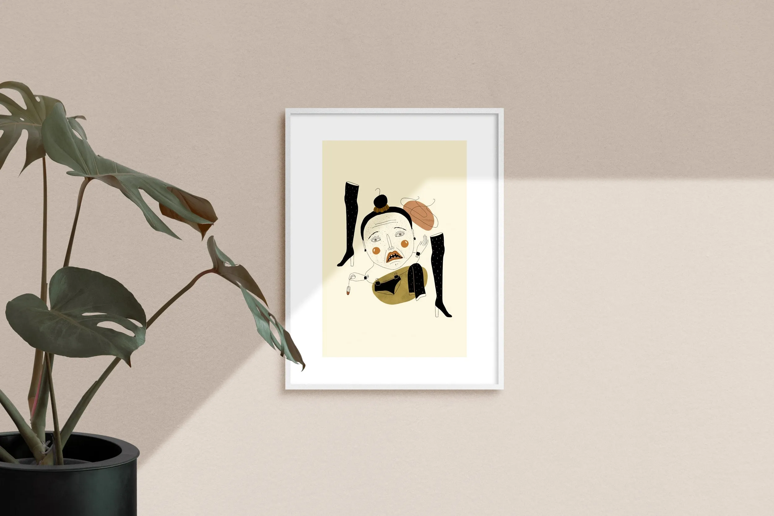 Surprise Art Print | Mona Art