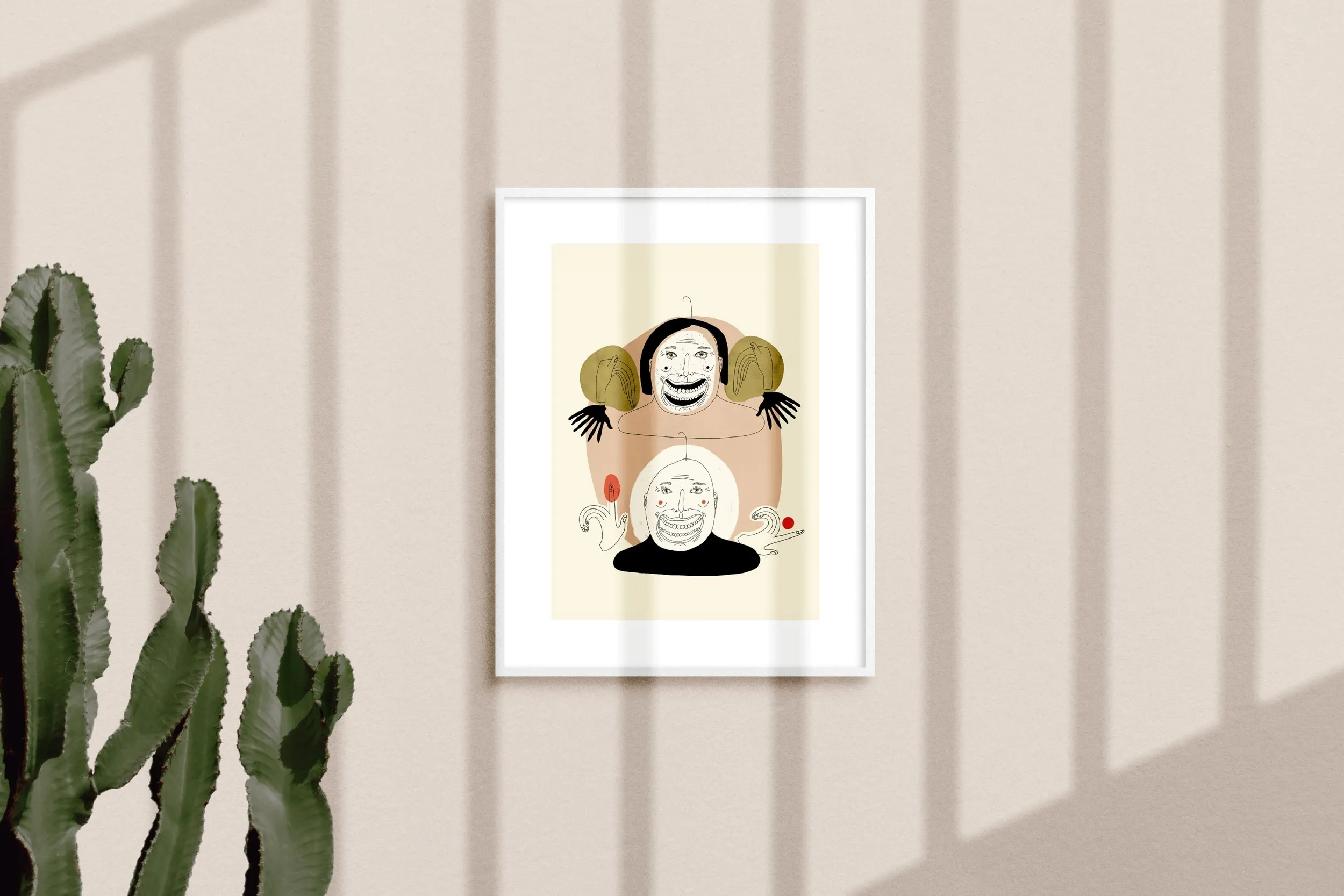 Mister & Mister Smith Art Print | Mona Art