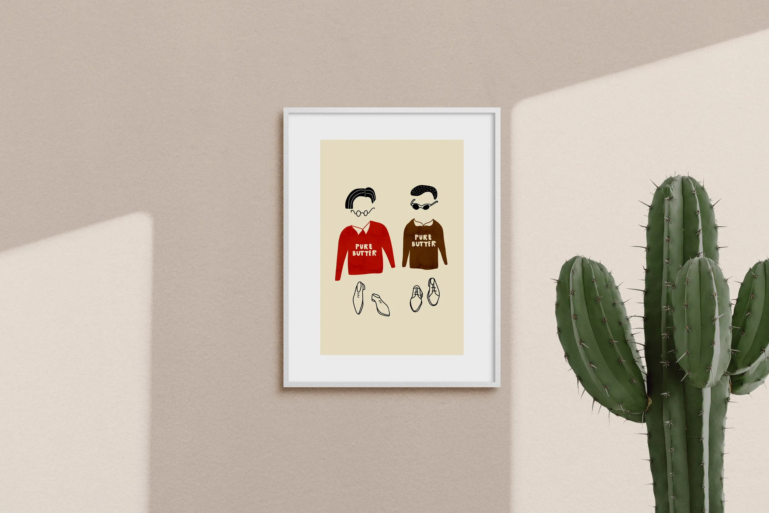 Pure Butter Art Print | Mona Art