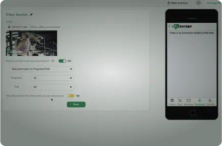 Custom Gym Self-Service App | MyStudio
