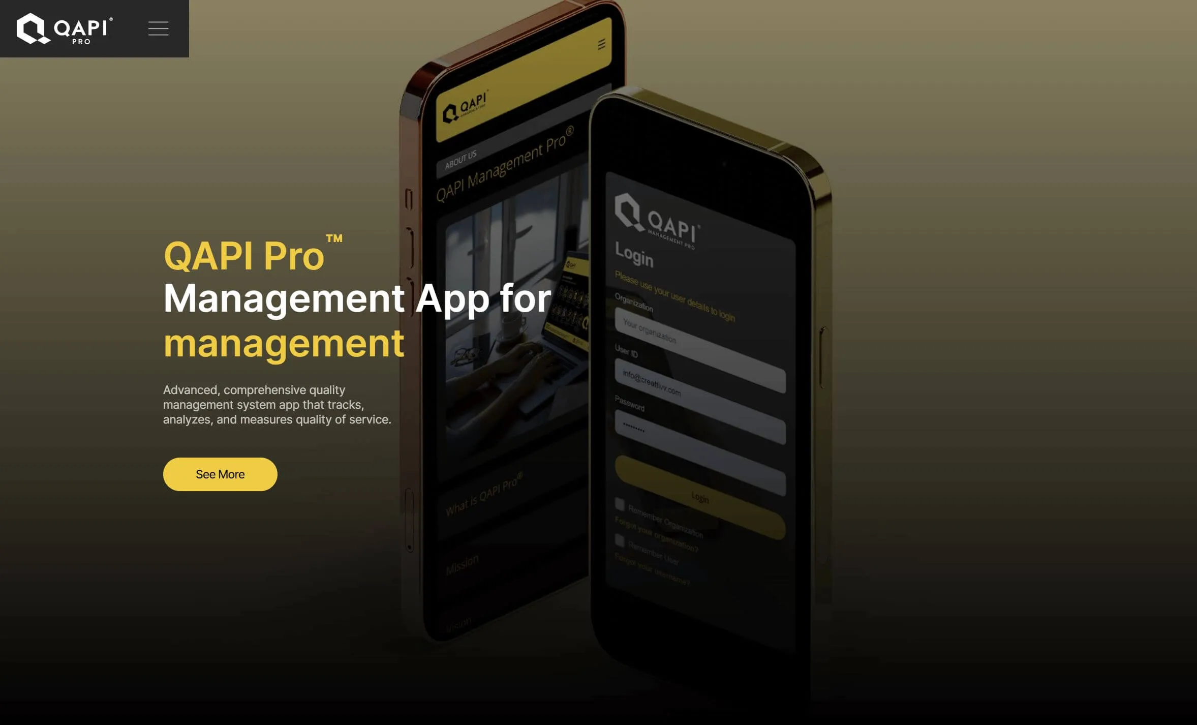 QAPI Pro® | QAPI Management Pro APP