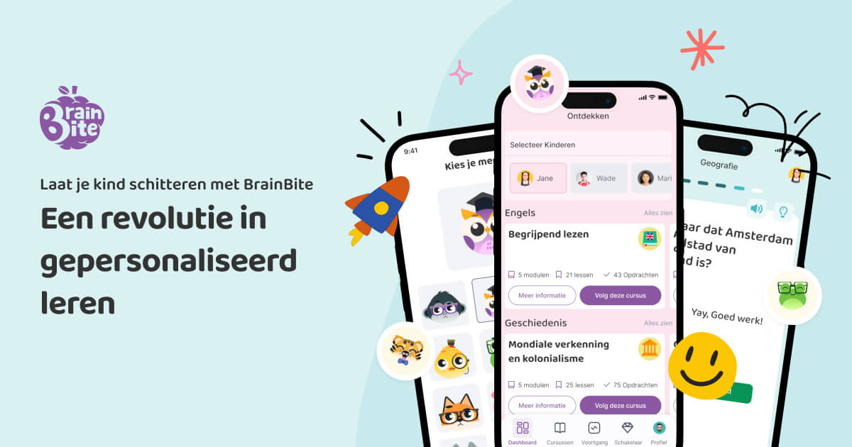 BrainBite Uitgelegd | Interactief en adaptief leren