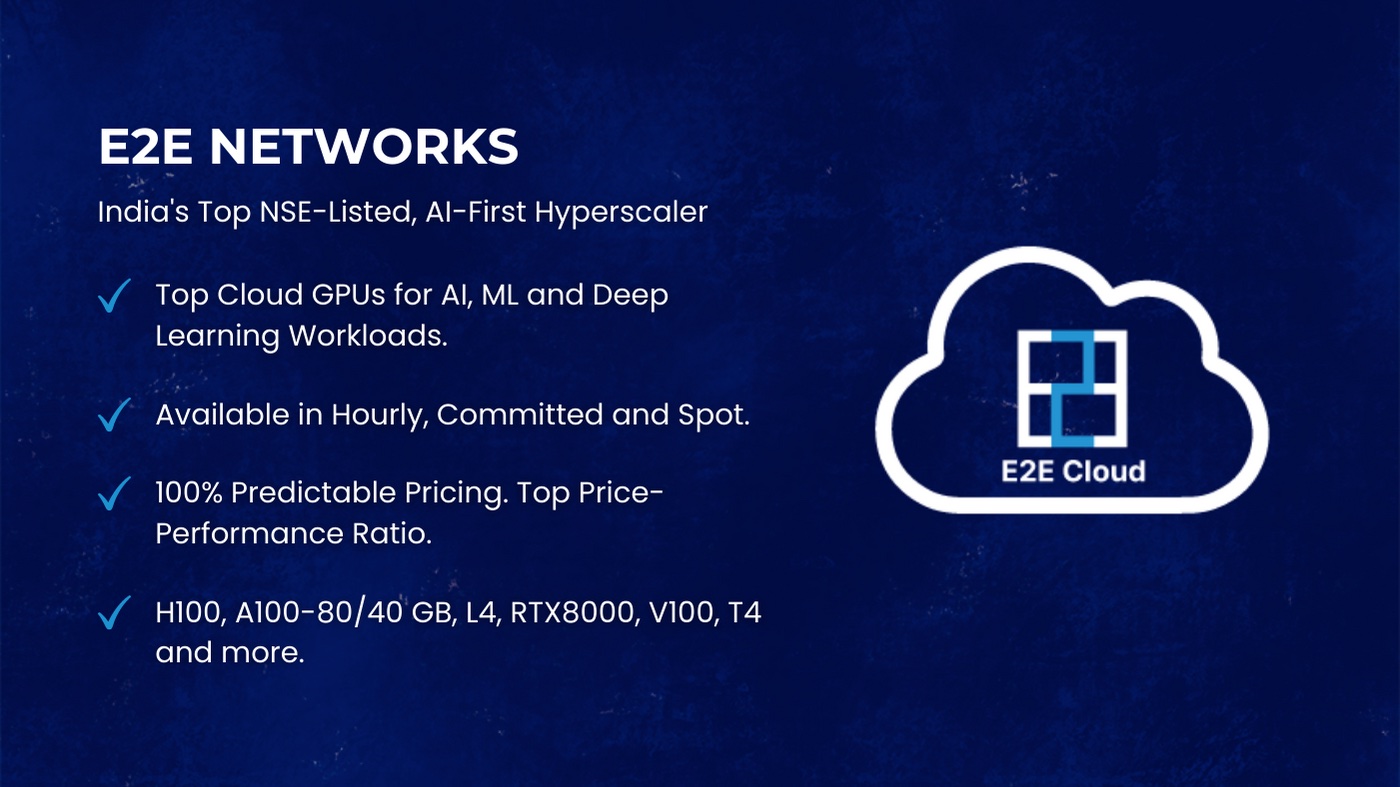 India's Top Provider of Advanced Cloud GPUs